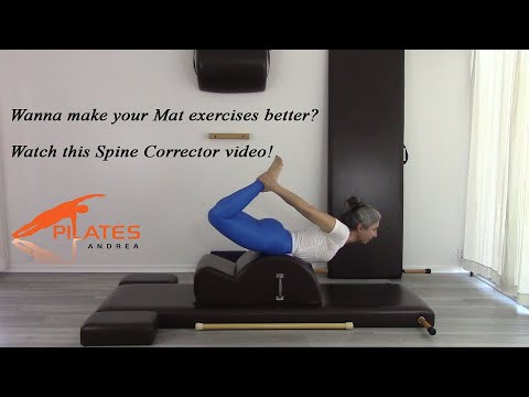 Wanna make your Mat exercises better? Watch this Spine Corrector video ...