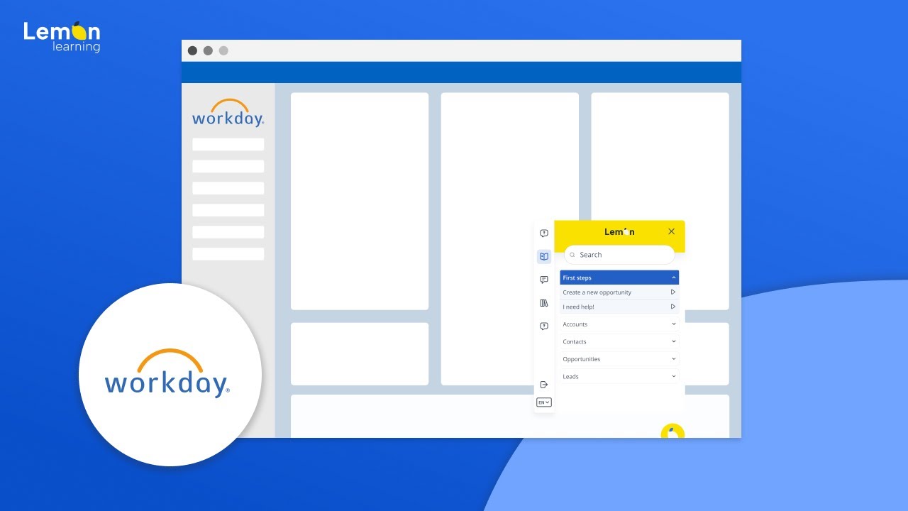 WORKDAY - Simplify the use of Workday with Lemon Learning - YouTube
