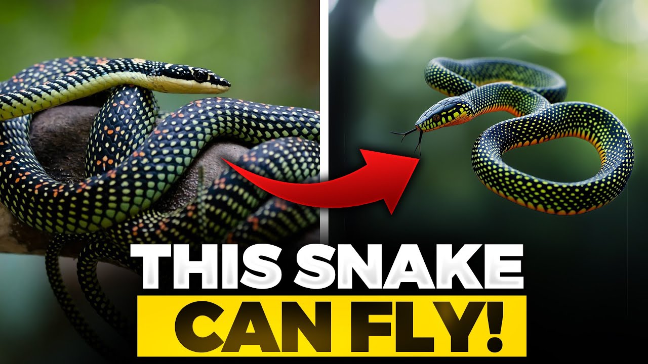 10 Surprising Snake Facts: Did You Know Some Snakes Can Fly? - YouTube