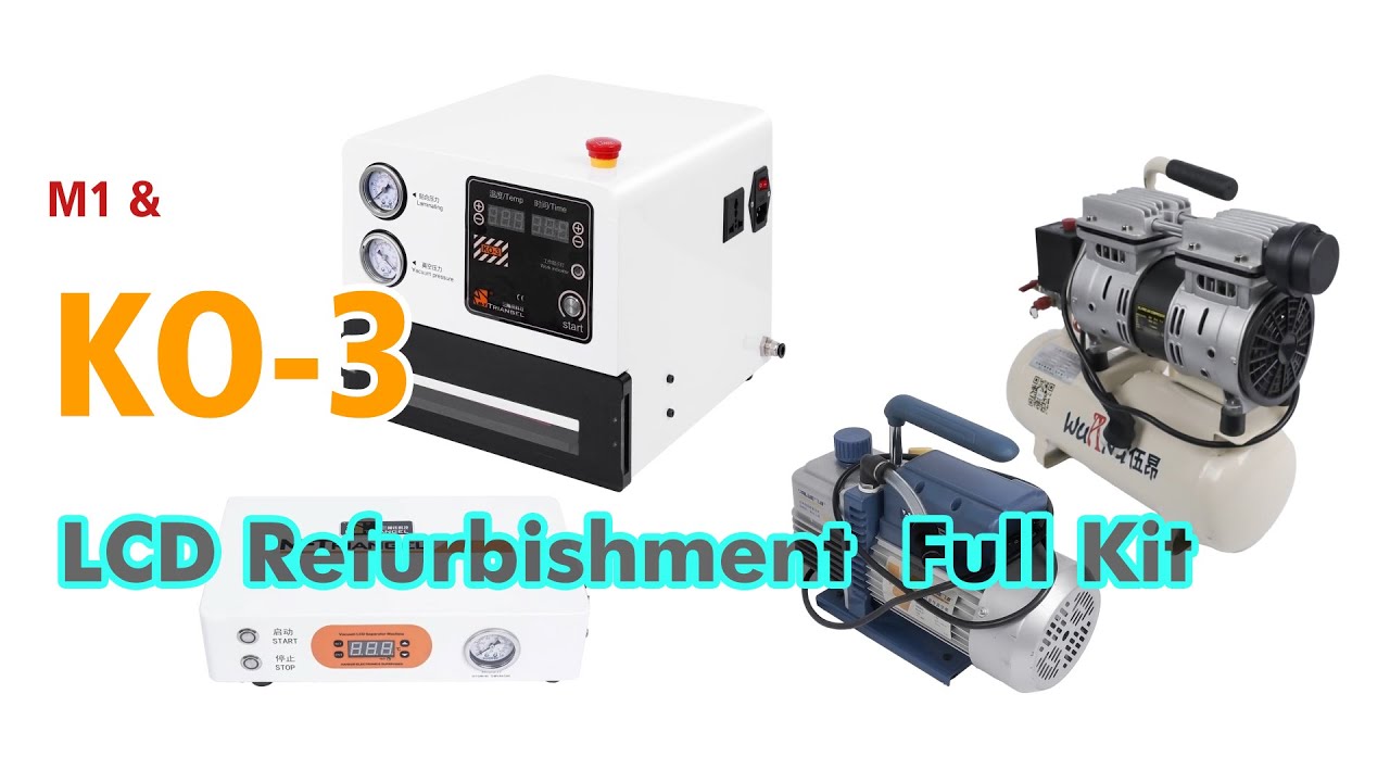 KO-3 LCD Refurbishment Full Kit - YouTube