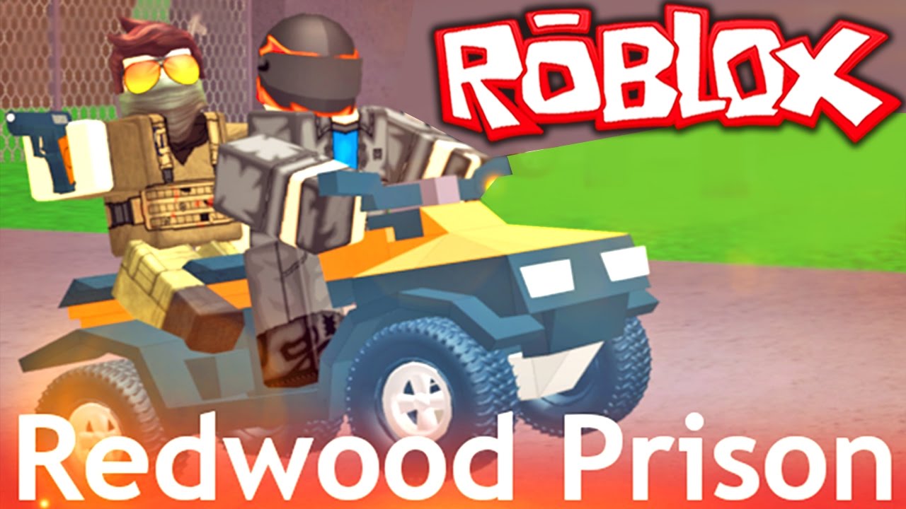 Roblox - ATV Four-Wheeler PRISON ESCAPE!! Redwood Prison UPDATE ...