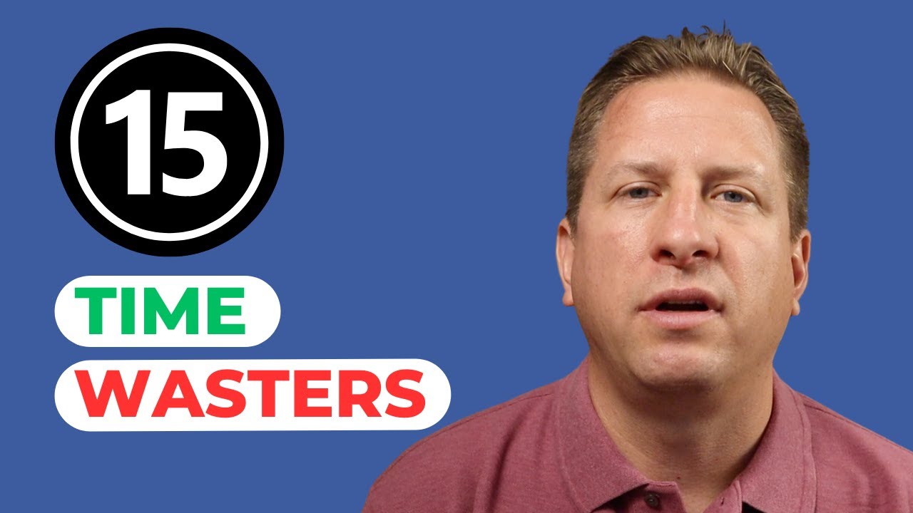 15 Time Wasters to Avoid So You Can Boost Productivity - YouTube