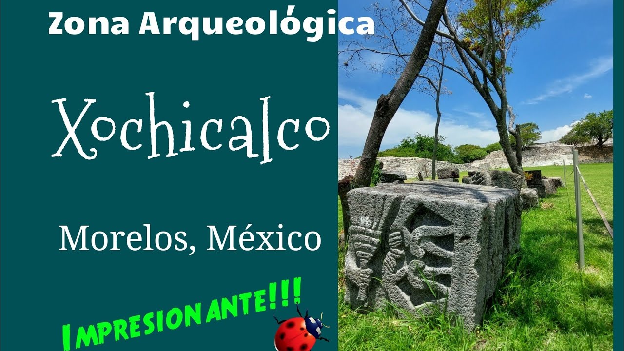 Zona arqueológica Xochicalco, México - YouTube