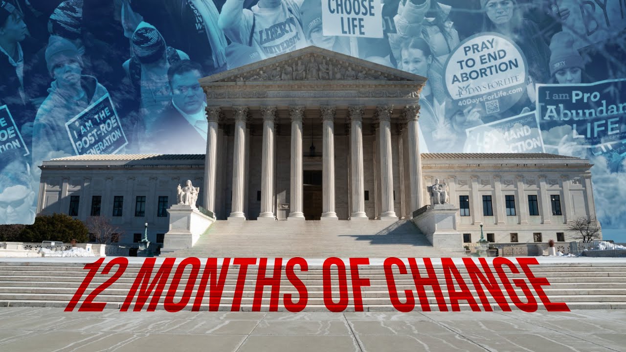 One Year Anniversary of Dobbs Decision Overturning Roe v. Wade - YouTube