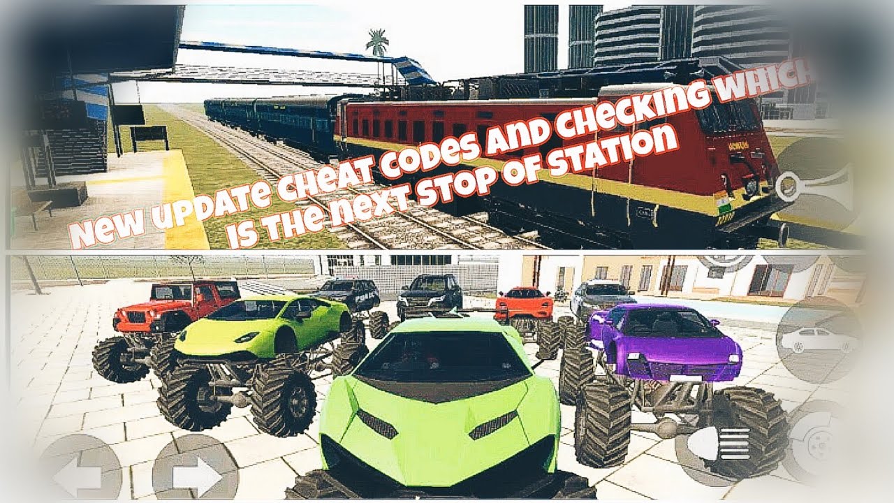 new update cheat codes and checking which is the next stop of station 🚉 - YouTube