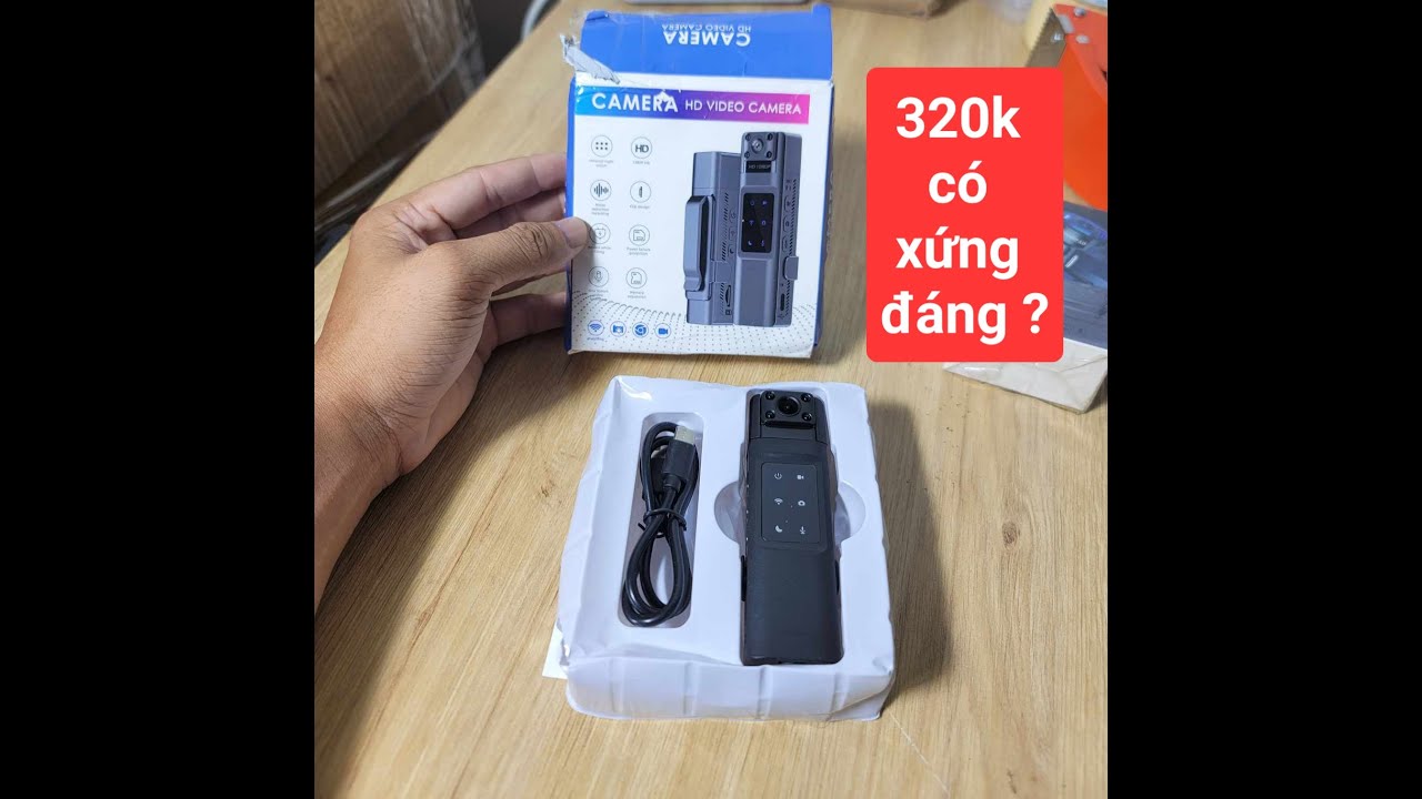 TEST THỰC TẾ CAMERA MINI CÀI ÁO, ĐEO NGỰC, QUAY LÉN, QUAY NGOẠI CẢNH ...