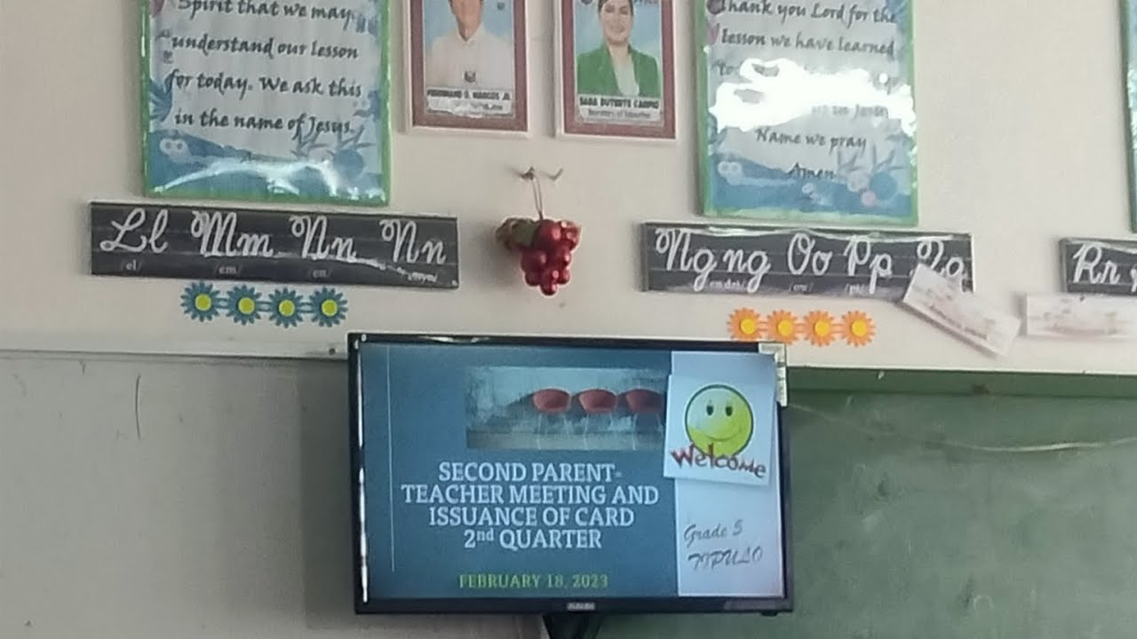 SECOND PARENT. TEACHER MEETING AND ISSUANCE OF CARD 2ñd QUARTER - YouTube