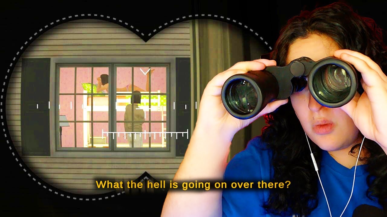 POV: i'm your neighbor spying on you through my window - YouTube