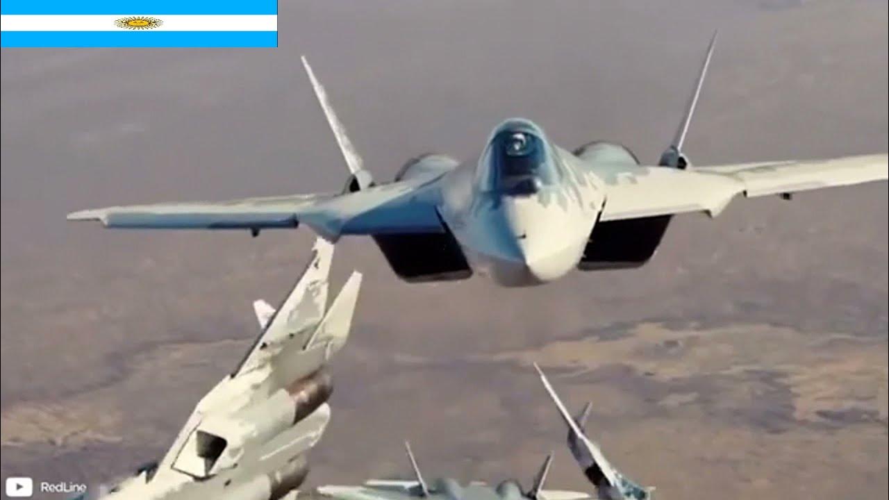 Sukhoi Su 57 I El CAZA furtivo ruso que promete ser el MÁS PODEROSO del ...