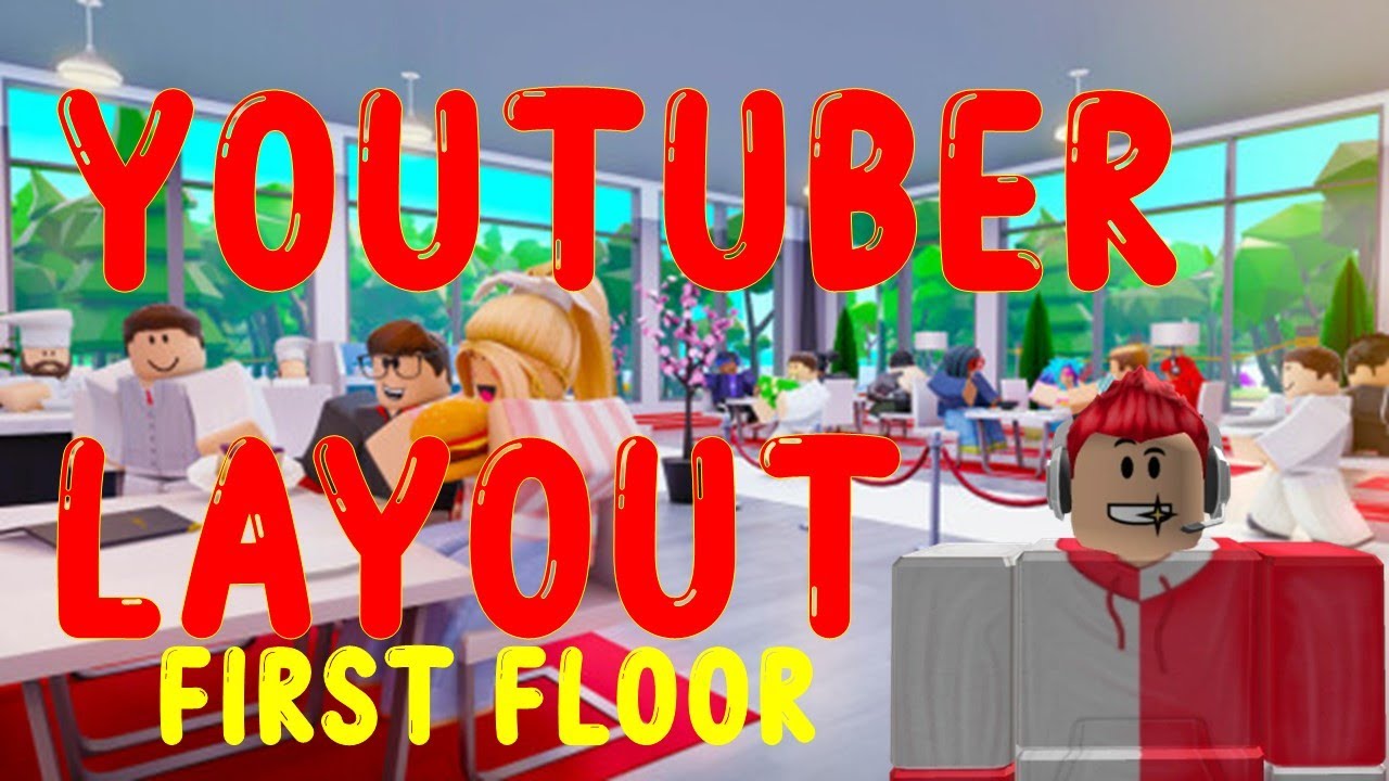 [F2P] My Restaurant Roblox | Youtuber Layout First Floor - YouTube