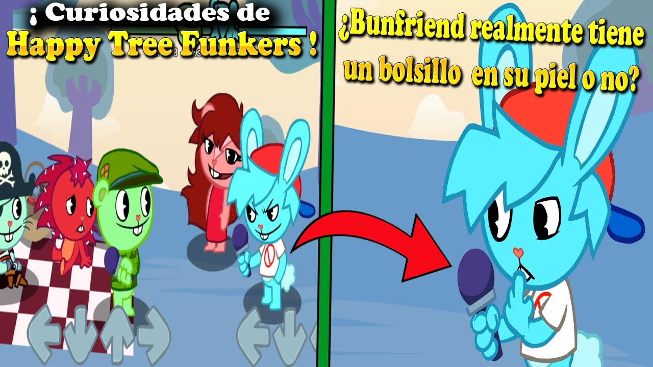 Curiosidades de Happy Tree Funkers en Friday night Funkin/ Mods FNF ...