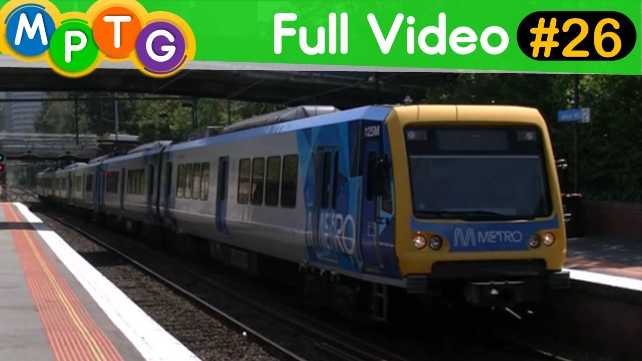 Melbourne's Metro Trains with a tram and a bus (Full video #26) - YouTube