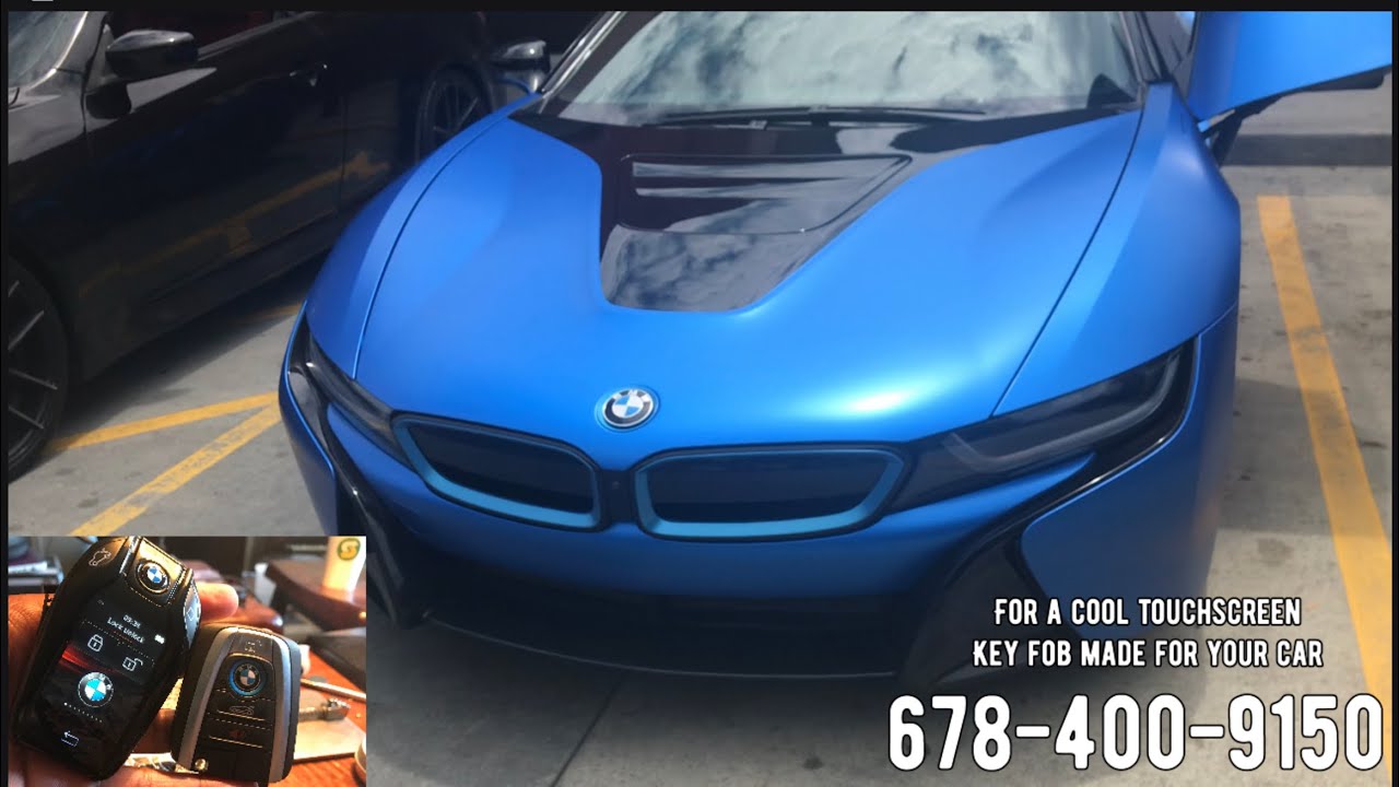 V3 - Upgrade your BMW i8 car key fob. TOUCHSCREEN (same day install ...
