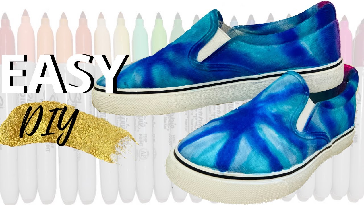 Simple, Fun DIY SHOES For Summer (Kid-Friendly DIY) | Customizing My ...