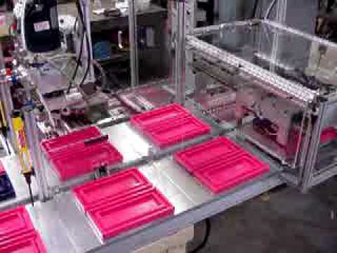 Fully Automatic Polyurethane Mold Filling Machine - YouTube