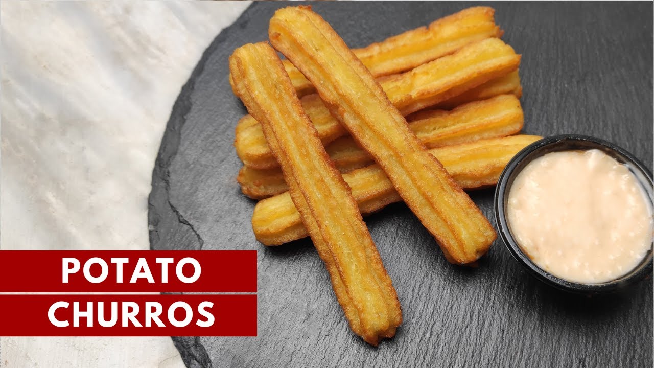 Crispy Potato Churros Recipe @mamagician - YouTube