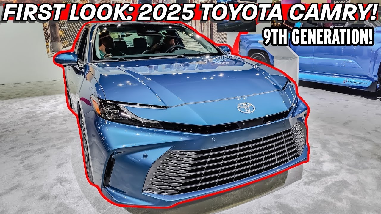2025 Toyota Camry FIRST LOOK! Exterior and Interior Walkaround of the ...