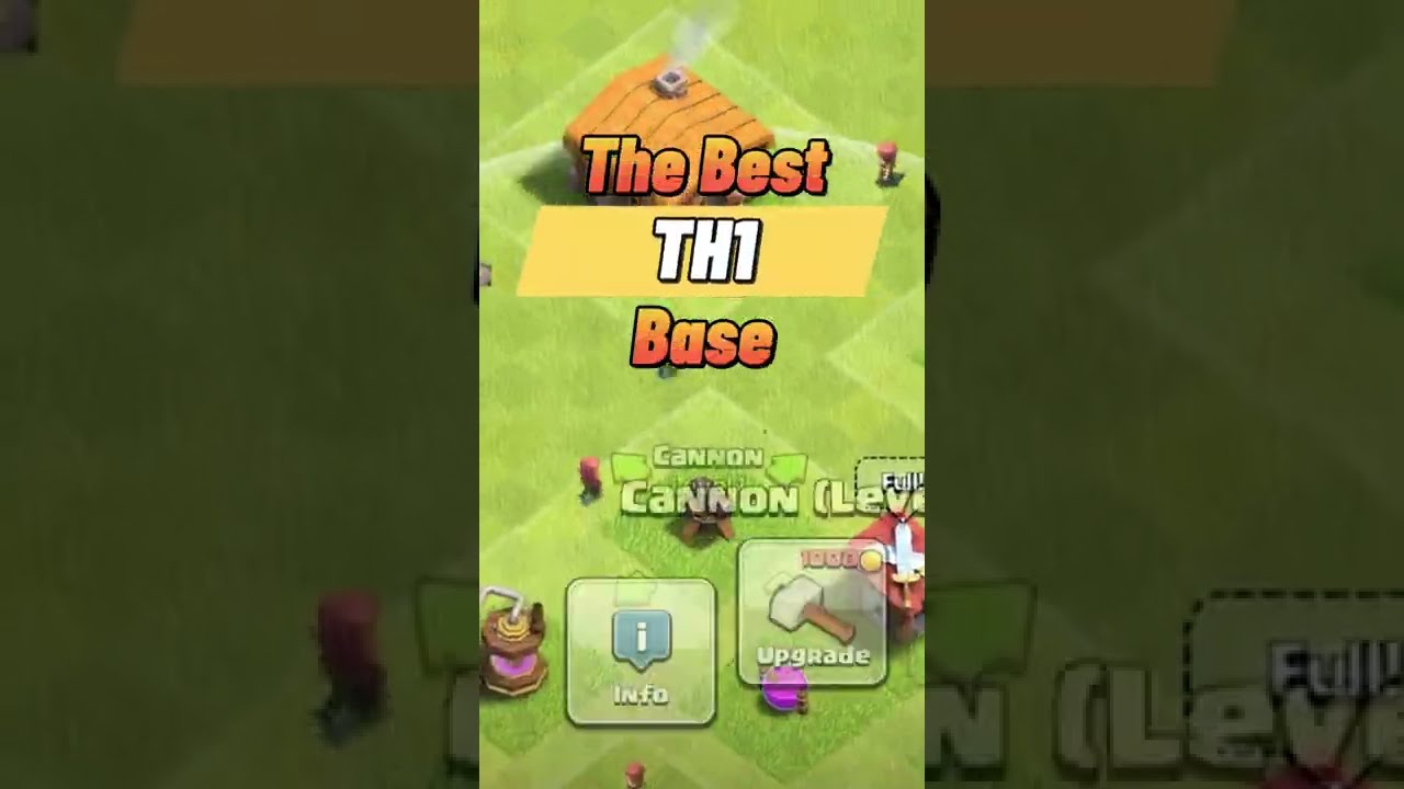 Best TH1 Base With Link | Clash Of Clans - YouTube