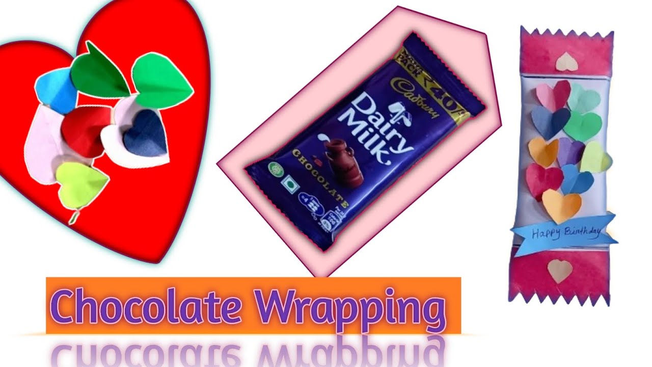 How To Make Chocolate Wrapping || Chocolate Packing ||# ...