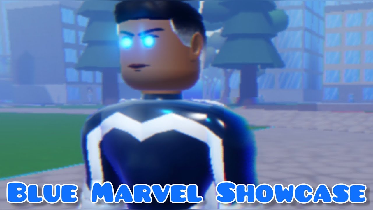 Superman (Blue Marvel skin) Showcase | Heroes: Online World - YouTube