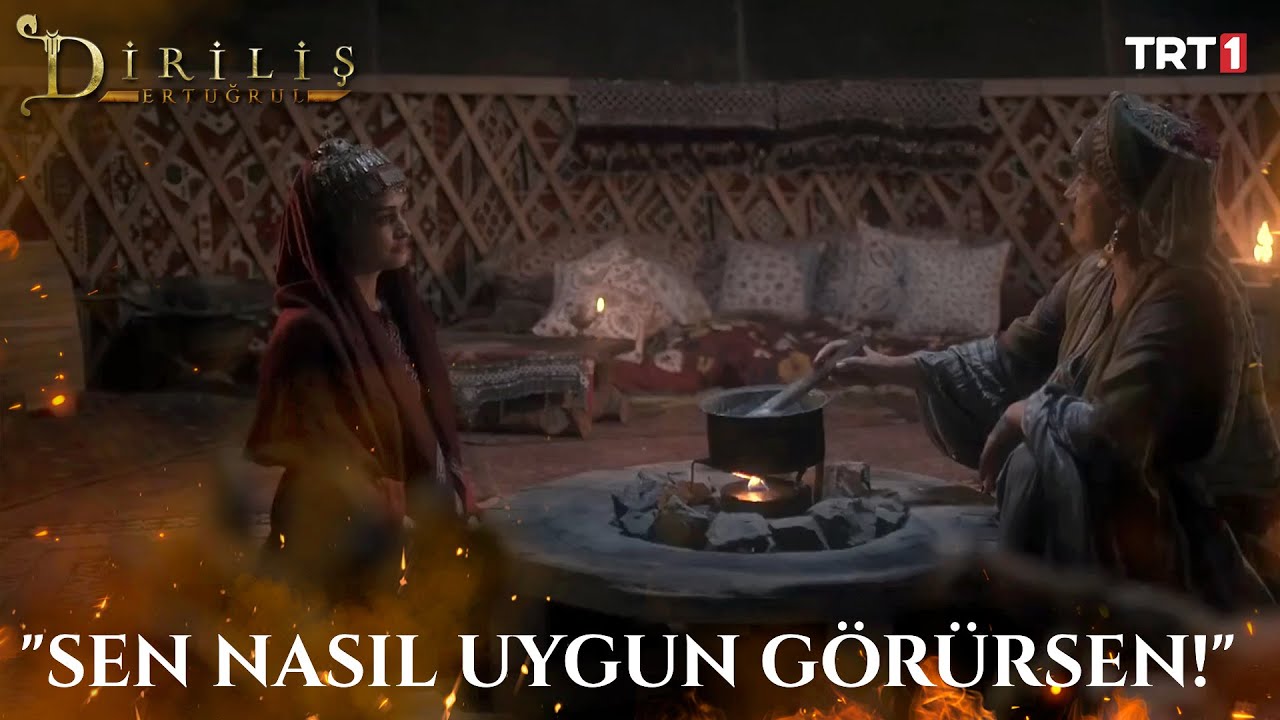 Hayme Ana'dan Halime Hatun'a tavsiye! | Diriliş Ertuğrul 25. Bölüm ...