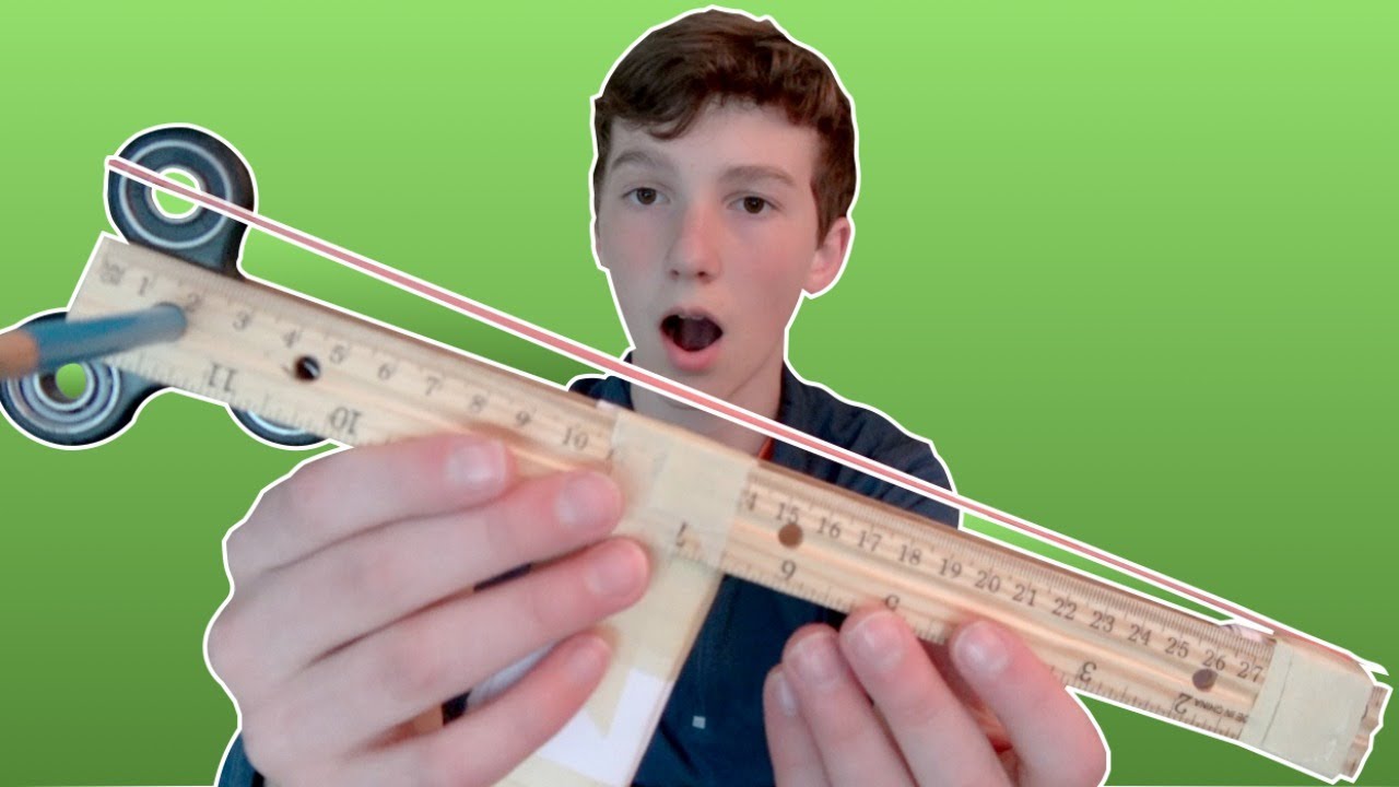 DIY Fidget Spinner Rubber Band Gun! | That's Amazing - YouTube