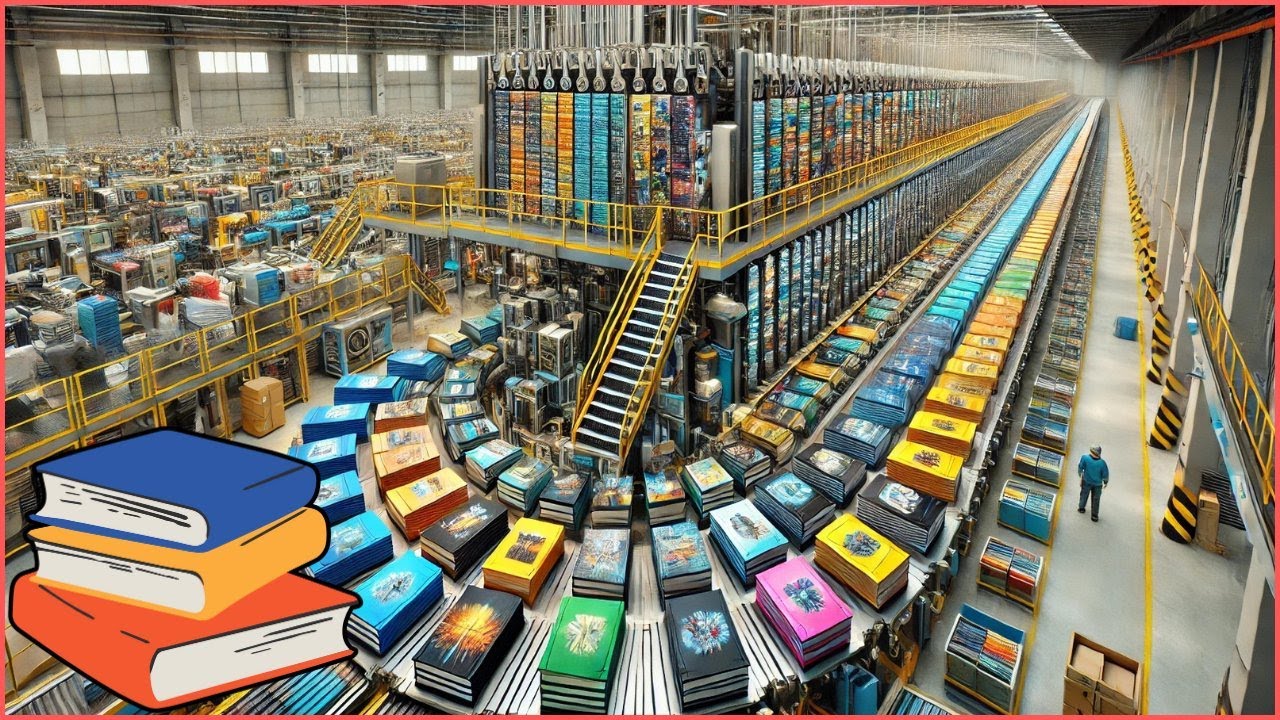 Inside the Factory: How Millions of Books Are Made - YouTube