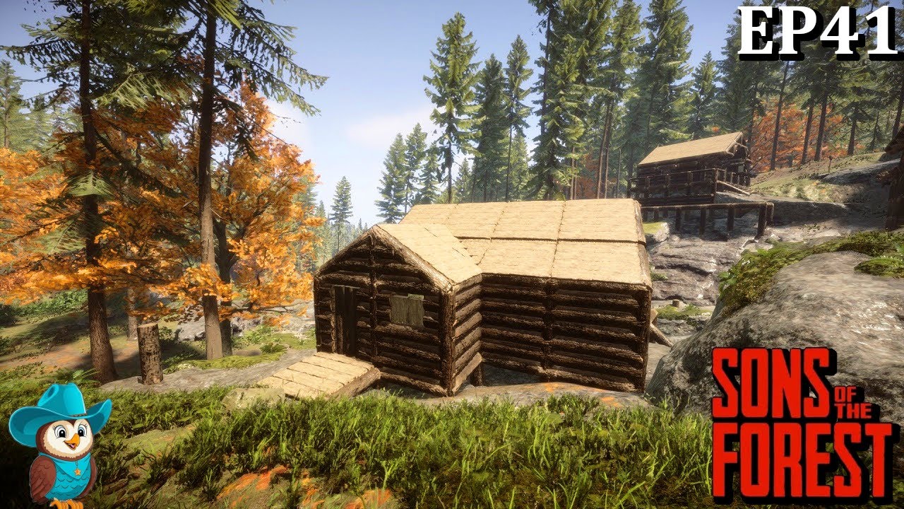 Building The Storage Cabin | Sons of the Forest | Ep41 - YouTube