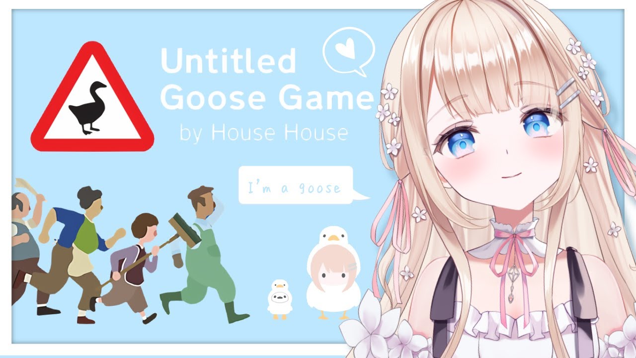 Untitled Goose Game┊ I am a goose ! - YouTube