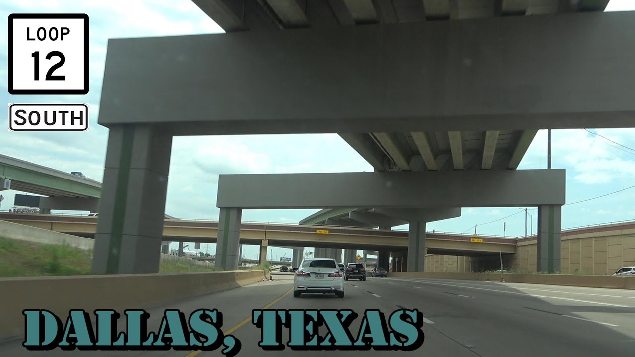 Dallas: Loop-12 Walton Walker Frwy to Spur-408 Patriot Pkwy SB - YouTube