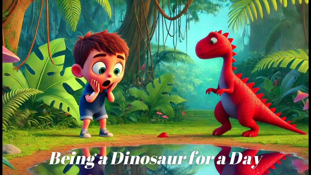Being a Dinosaur for a Day! 🦖 | Story For Kids | Bedtime Story ...