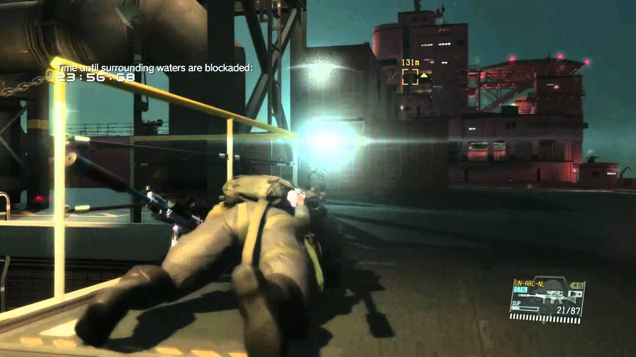 Metal Gear Solid V FOB: Nuke Run - YouTube