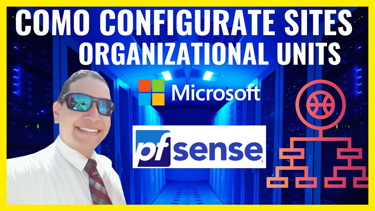 Como CONFIGURAR LOS Sites y Organizational Units (OU) Windows Server ...