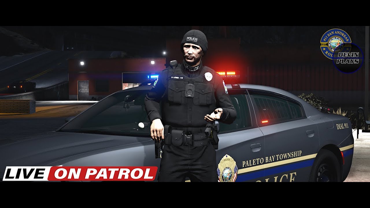 Devin Plays | Live on Patrol | Paleto Bay Township Police - YouTube