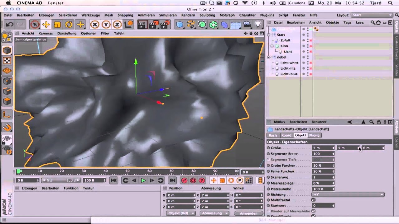 Speedart 02: Cinema 4D galaxy | Cinema 4D Galaxie - YouTube