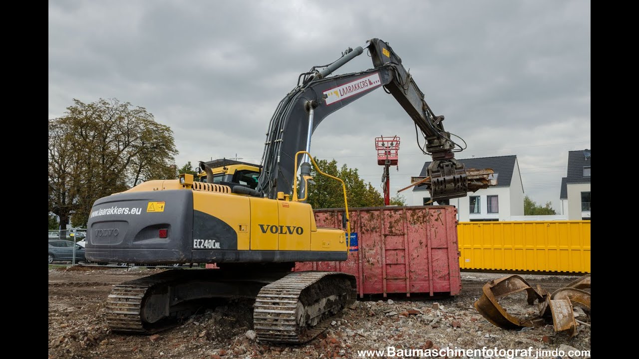 Volvo EC 240 C Laarakkers - YouTube