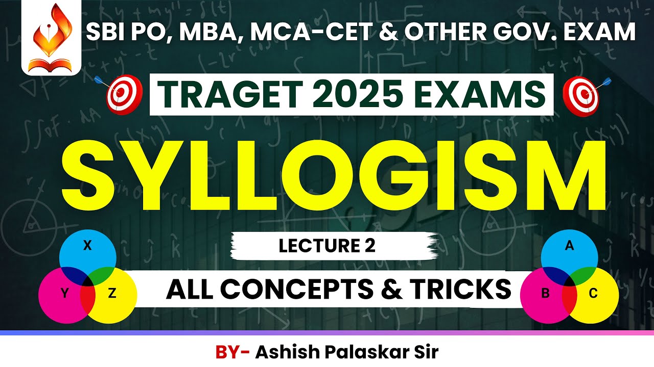 All Basic of Syllogism for Banking & Other Gov. Exams [ PART-1 ] | SVBT ...
