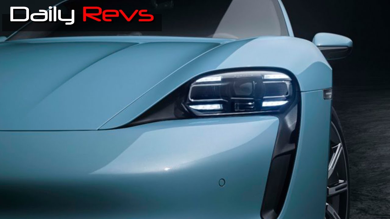 2020 Porsche Taycan 4S | Frozen Blue Metallic | Driving - YouTube