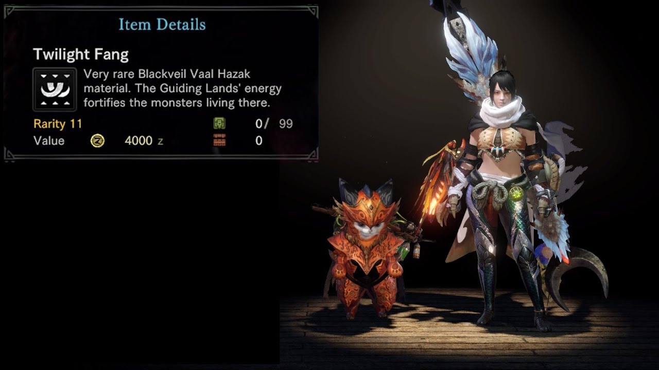 MHW: Guiding Land's Monster Material Farming - Twilight Fang ← ...