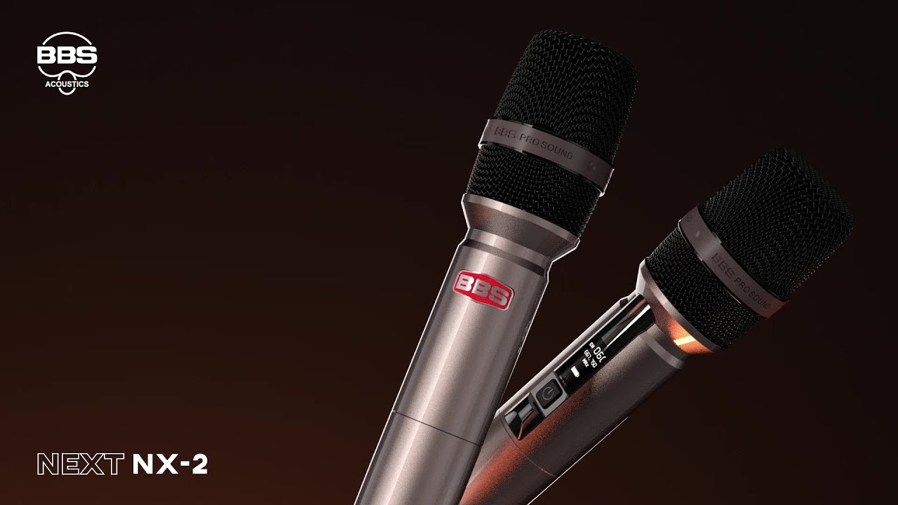 BBS NEXT NX-2 WIRELESS MICROPHONE - YouTube