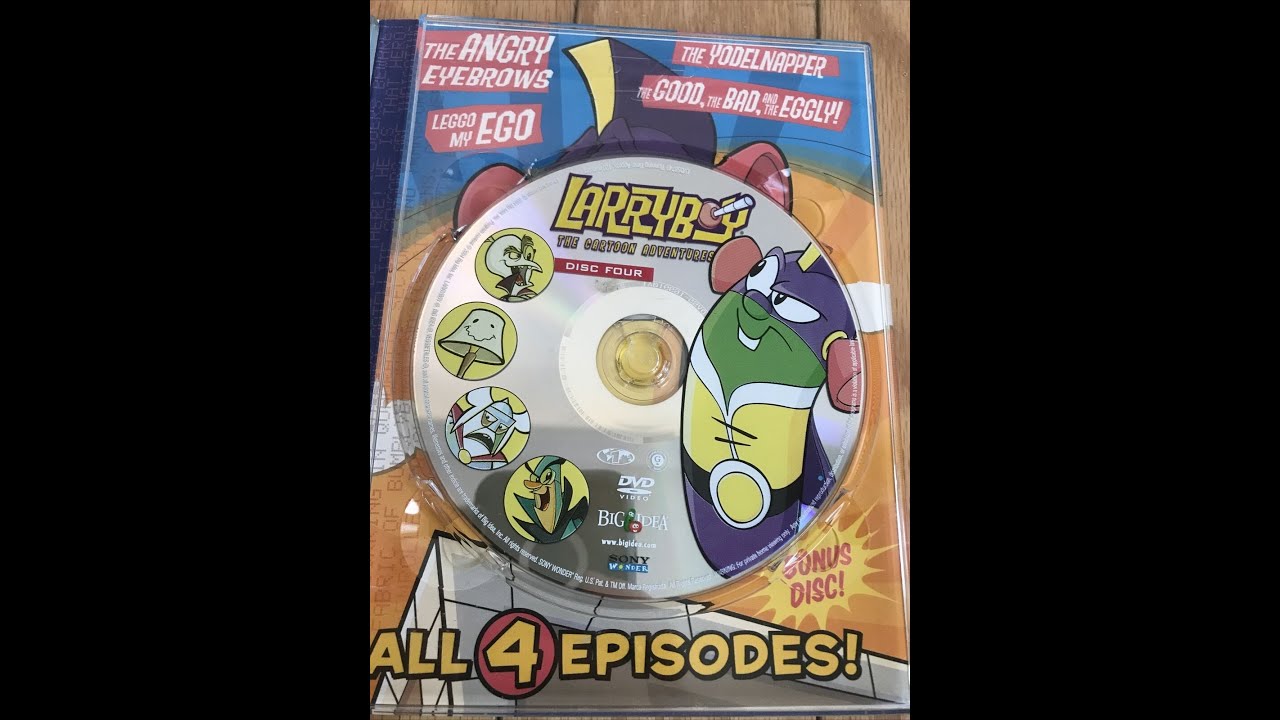 Opening To Larry-Boy! The Cartoon Adventures 2004 DVD (Sony Wonder ...