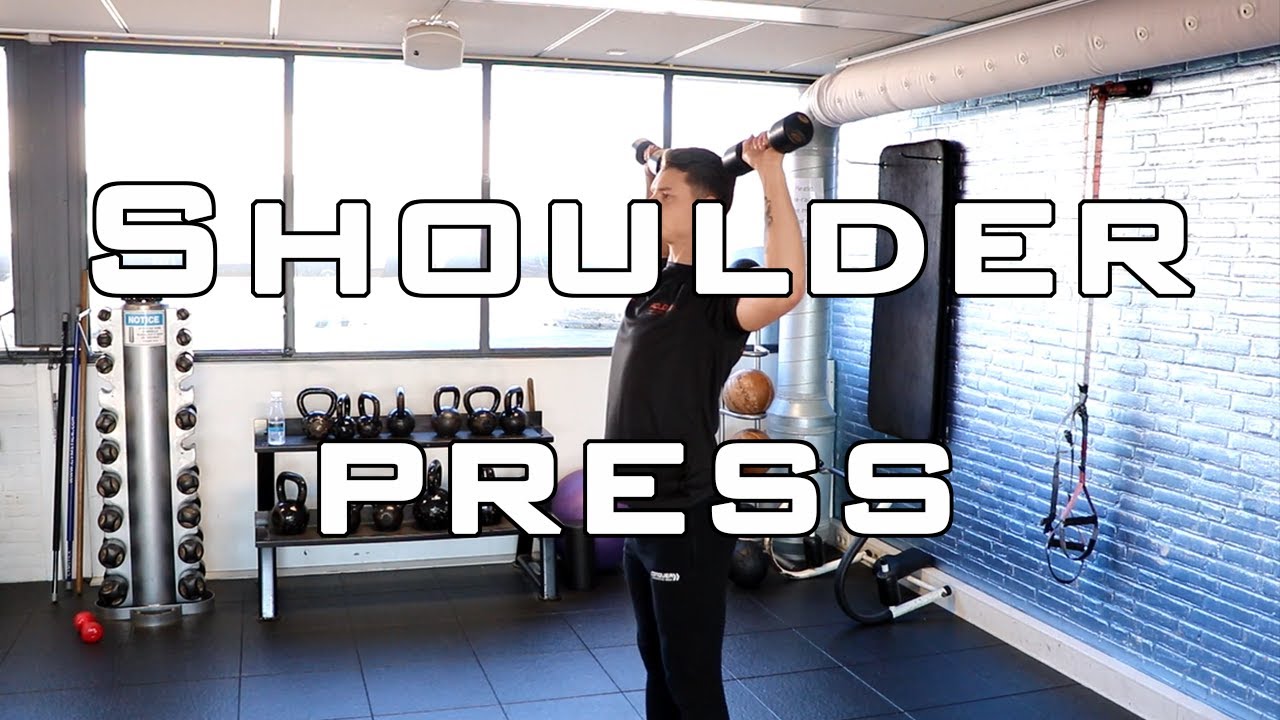 Shoulder press - ACLO fitness - YouTube