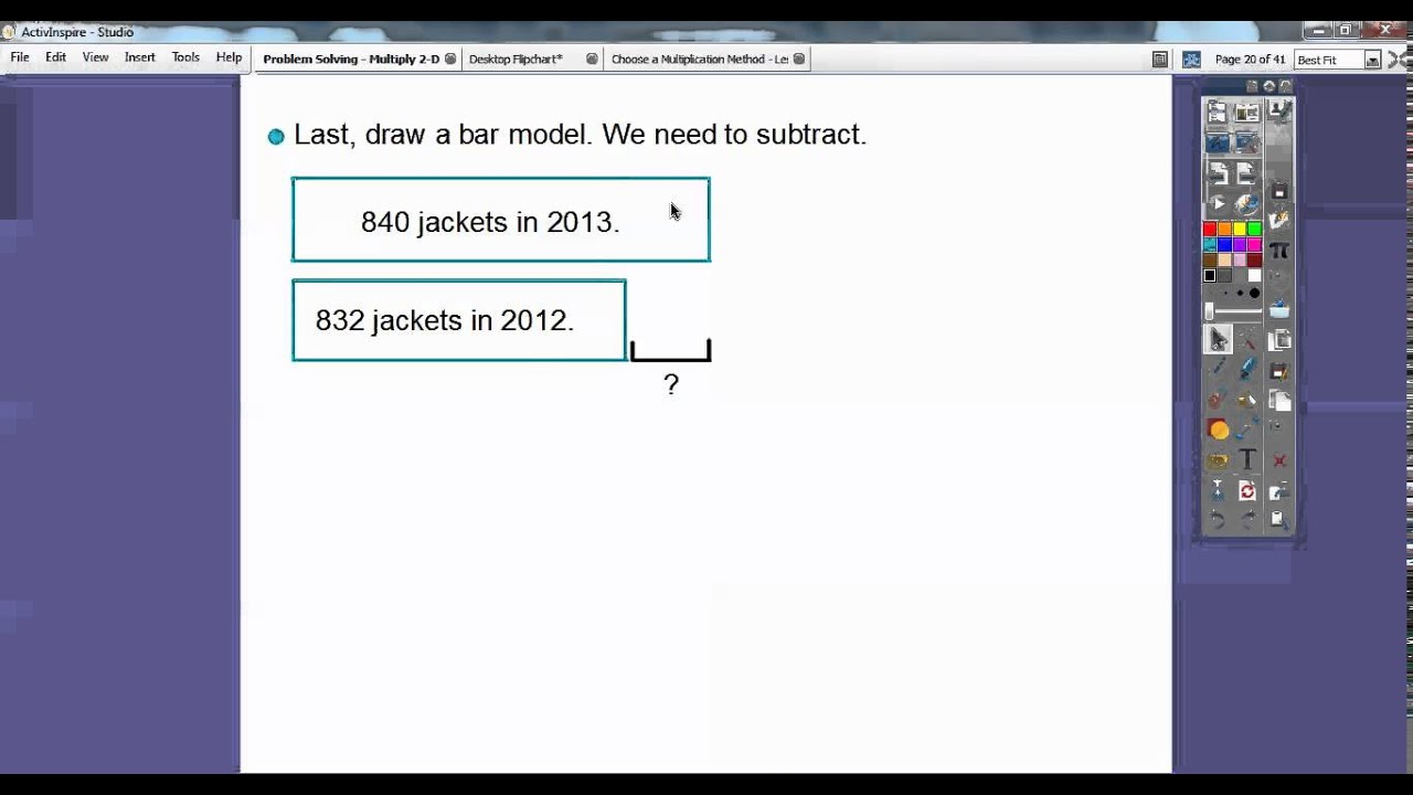 Problem Solving - Multiply 2-Digit Numbers - Lesson 3.7 - YouTube