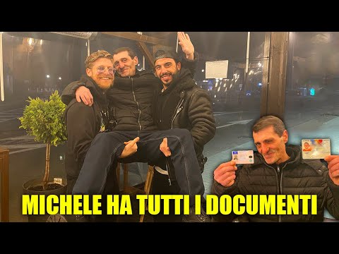 MICHELE HA IN MANO TUTTI I SUOI DOCUMENTI - TORNIAMO IN ROMANIA A RIPRENDERLO!