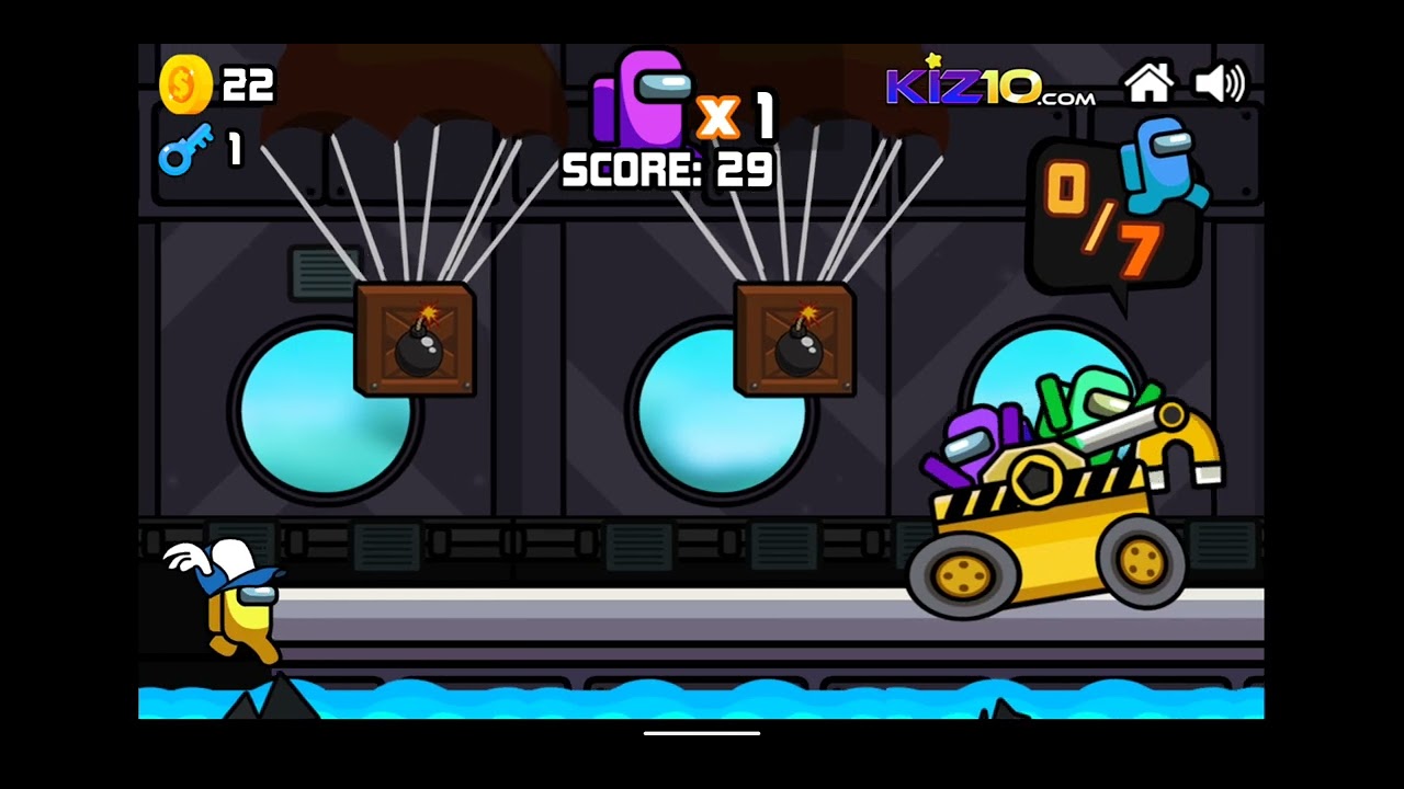 Among Us SpaceRush | Walkthrough BestCrazyGames.com - YouTube