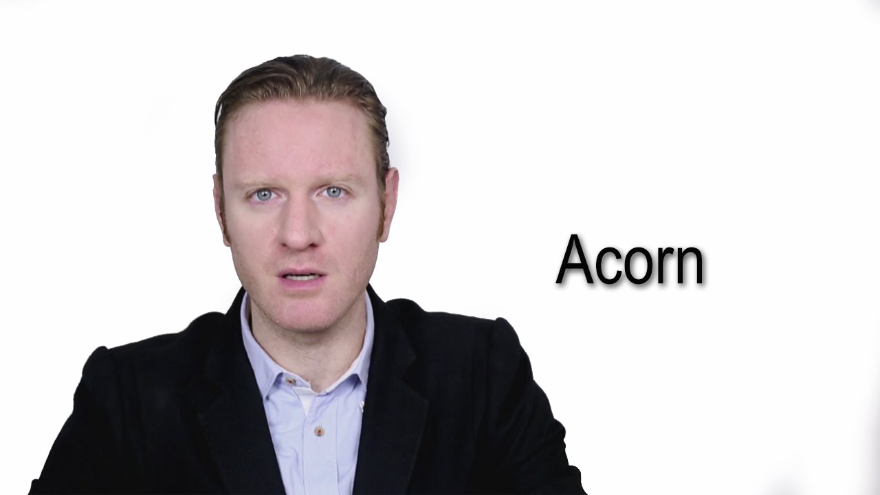 Acorn - Meaning | Pronunciation || Word Wor(l)d - Audio Video ...