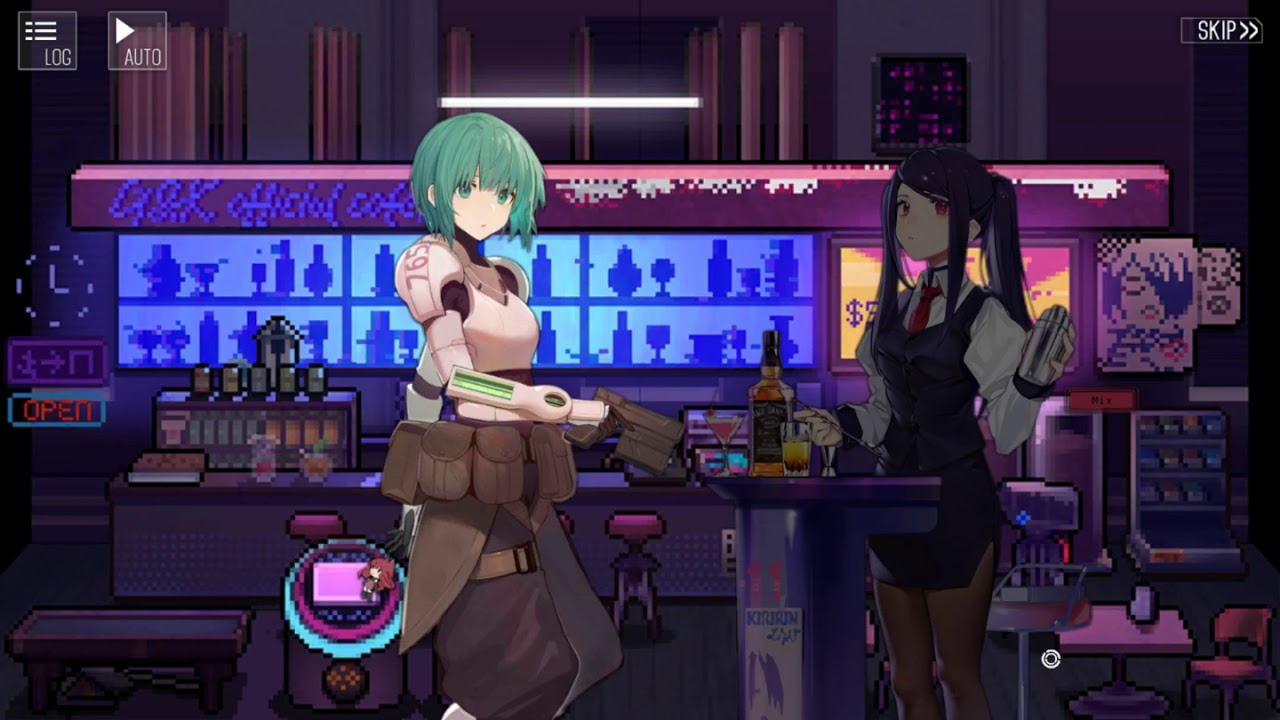 VA-11 Hall-A E1-2 Prologue - YouTube