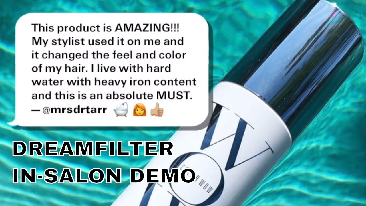 Color Wow Dream Filter Demo at Craze Salon - YouTube