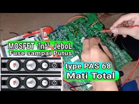 Penyebab PSU atau Acematik Speaker Aktif Polytron Mati Total PAS 68 ...
