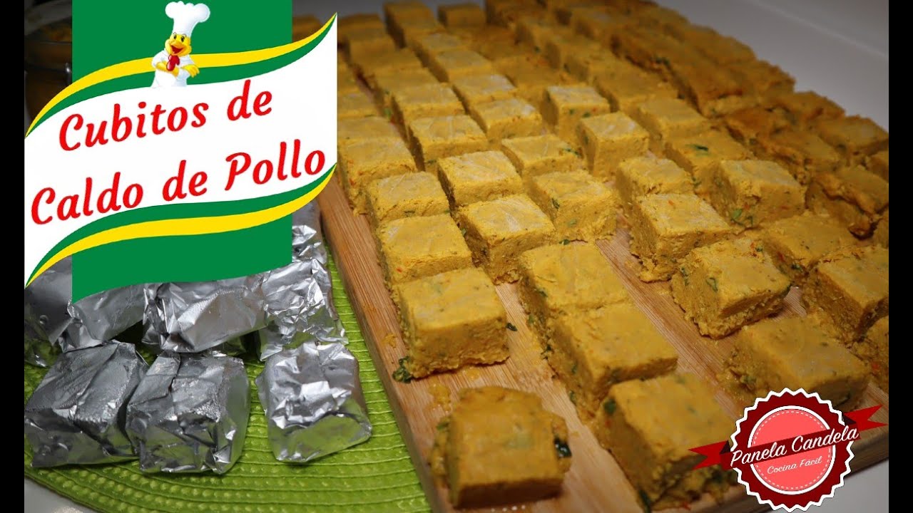 Cubitos de Caldo de Pollo Caseros🍗 100% Natural y Nutritivos!!! SIN ...